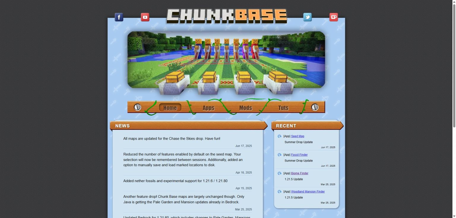 【マイクラ】チャンクベース（Chunk Base）の使い方！日本語も対応【統合版＆Java版】｜テックマインブログ